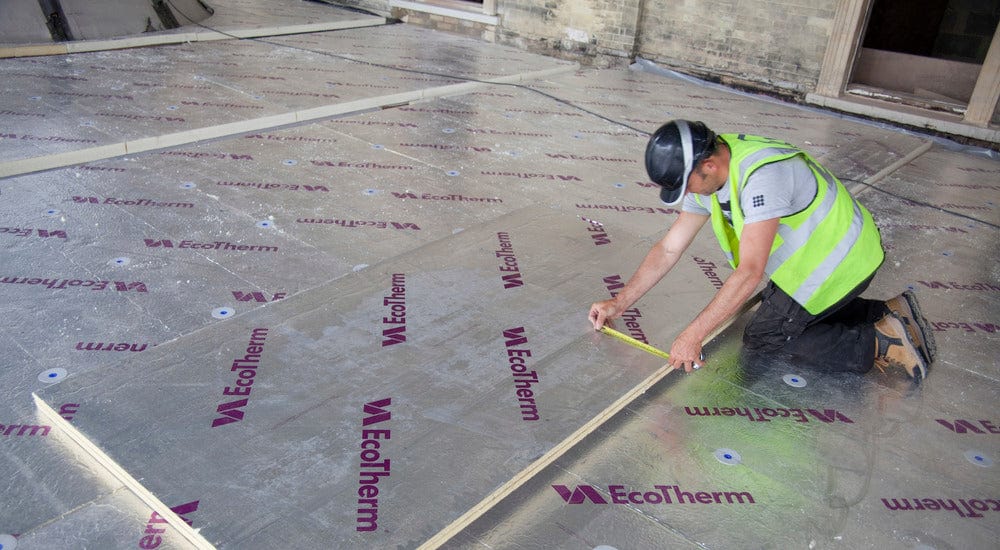 Ecotherm Eco-Versal PIR Insulation Board | 2400mm x 1200mm | 140mm ...