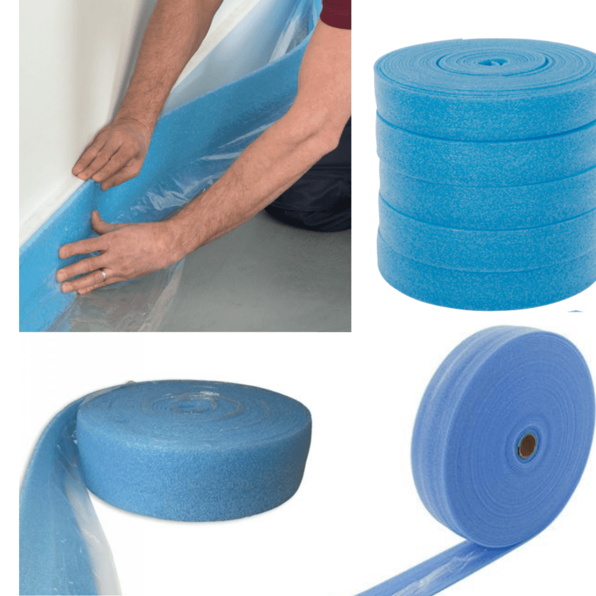 Perimeter Strip With PVC Apron & Tear Off Slits | 5mm x 100mm x 50m ...