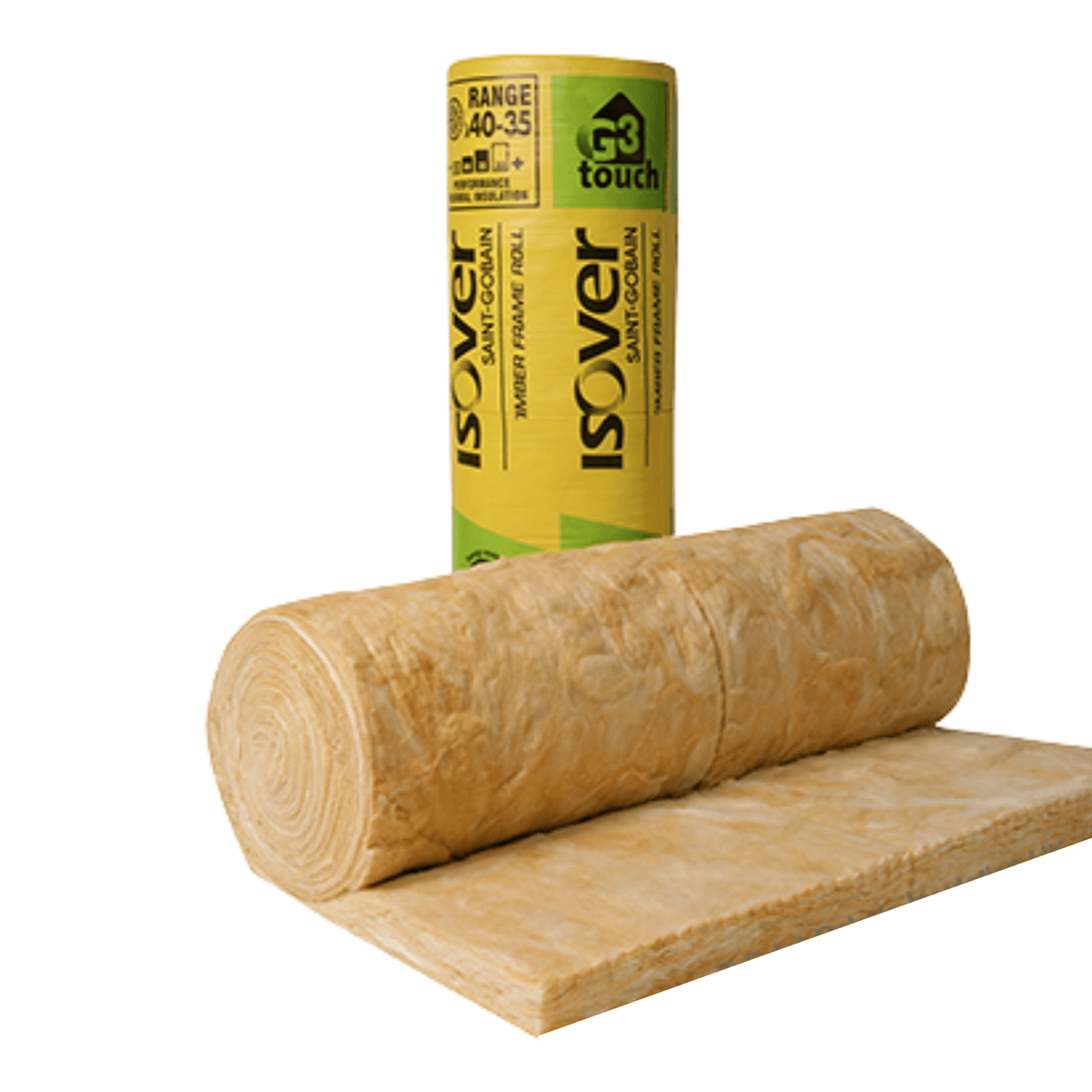 Isover Timber Frame Roll | D140 x W2 x 570 x L6500mm - 7.41m2 3.50 ...