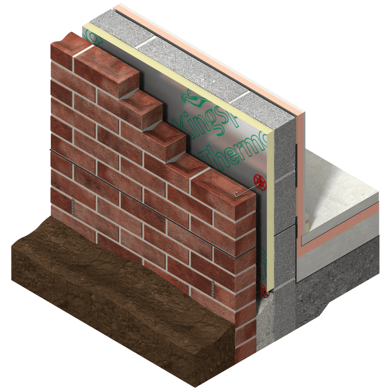 Kingspan Thermawall TW50 PIR Cavity Wall Insulation 1200mm X 450mm kingspan-thermawall-tw50-pir-cavity-wall-insulation-1200mm-x-450mm
