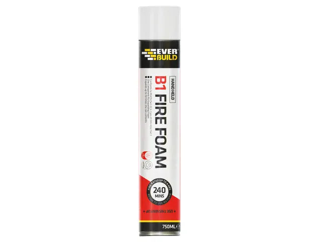 Everbuild Hand Applied Fire Foam B1 750ml – Insulation UK