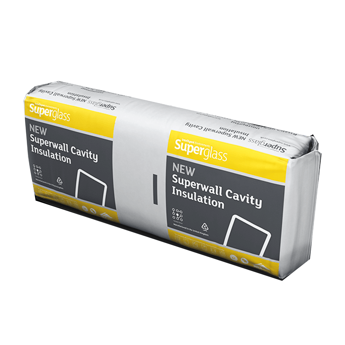 Superglass Superwall 32 Cavity Wall Batt | 100mm – Insulation UK