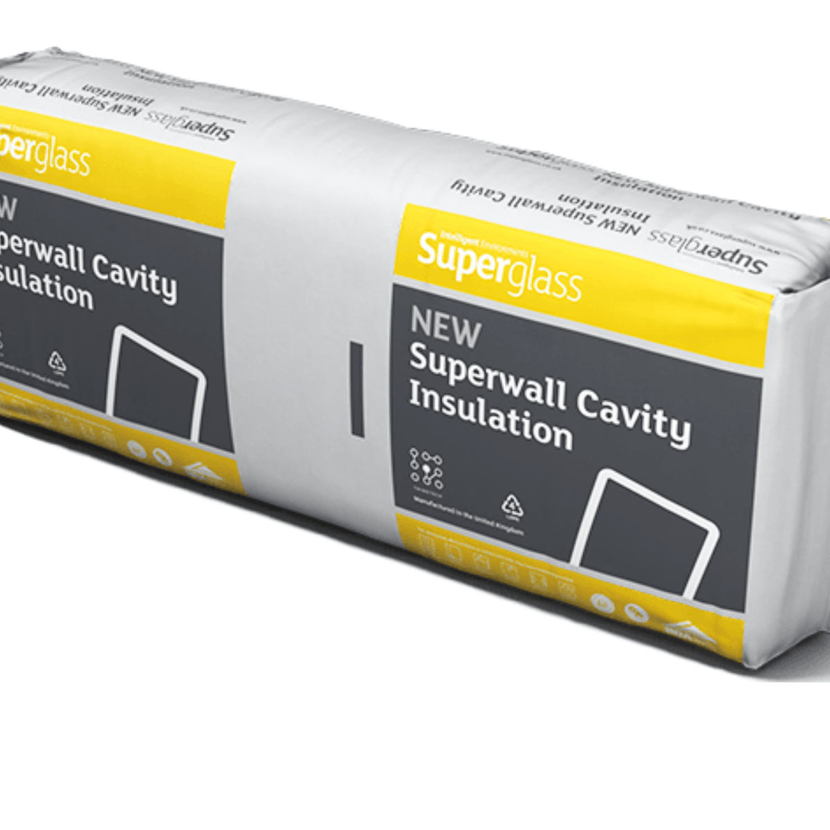 Superglass Superwall 36 Cavity Wall Batt | 100mm – Insulation UK